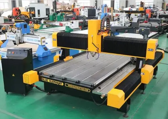 Heavy Duty Blue Elephant Stone Marble Statue Carving Machine Automatic ...