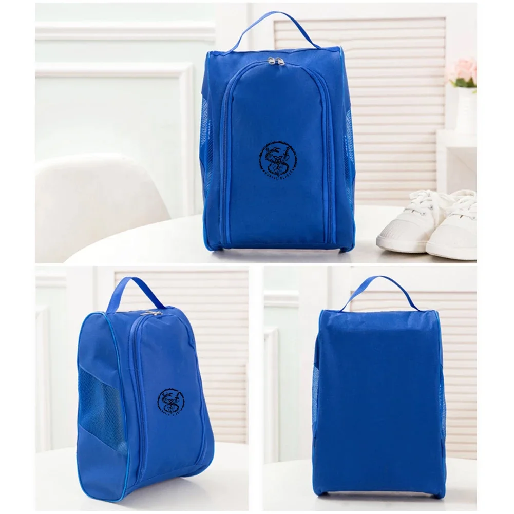 Wholesale Custom Made Logo Travel Boots Storage Bag Portable Shoe Carrier Bag Soccer Basketball ...