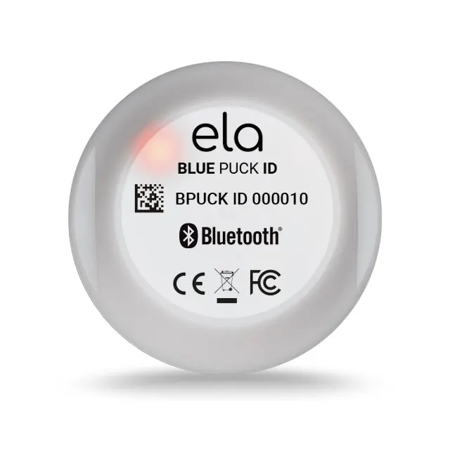 Blue PUCK ID - High-Quality Bluetooth Beacon for Equipment Identification