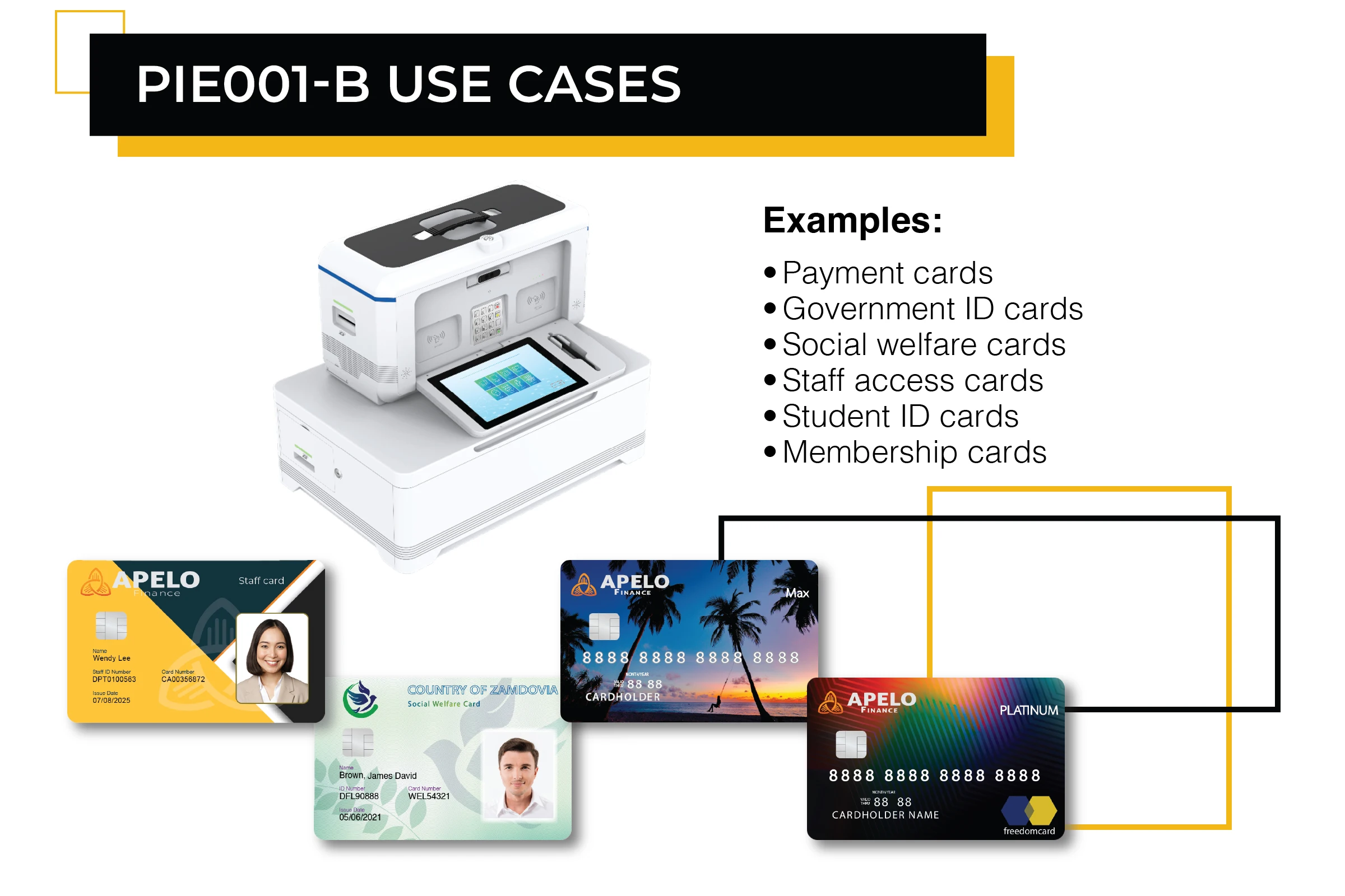 Moveable eKYC Biometric Registration Onboarding Device For Instant ...