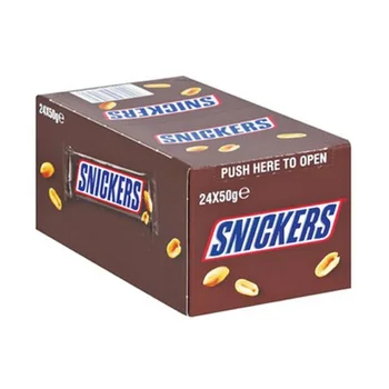 Original Snickers Chocolate Bar 48g Peanuts,Caramel And Nougat Milk ...
