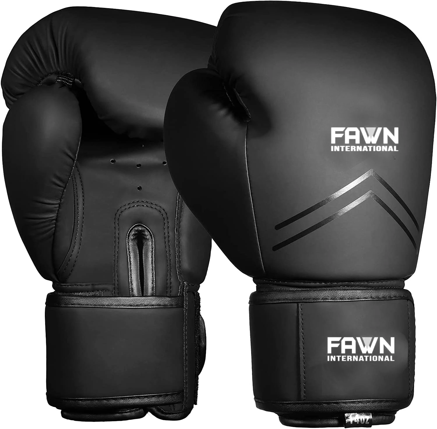 Boxing Gloves Muay Thai Punch Bag Mitts Sparring Punching Hide Leather ...