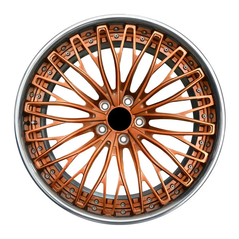Custom Car Rims 2 Piece Forged Wheel Alloy 17-24 Inches