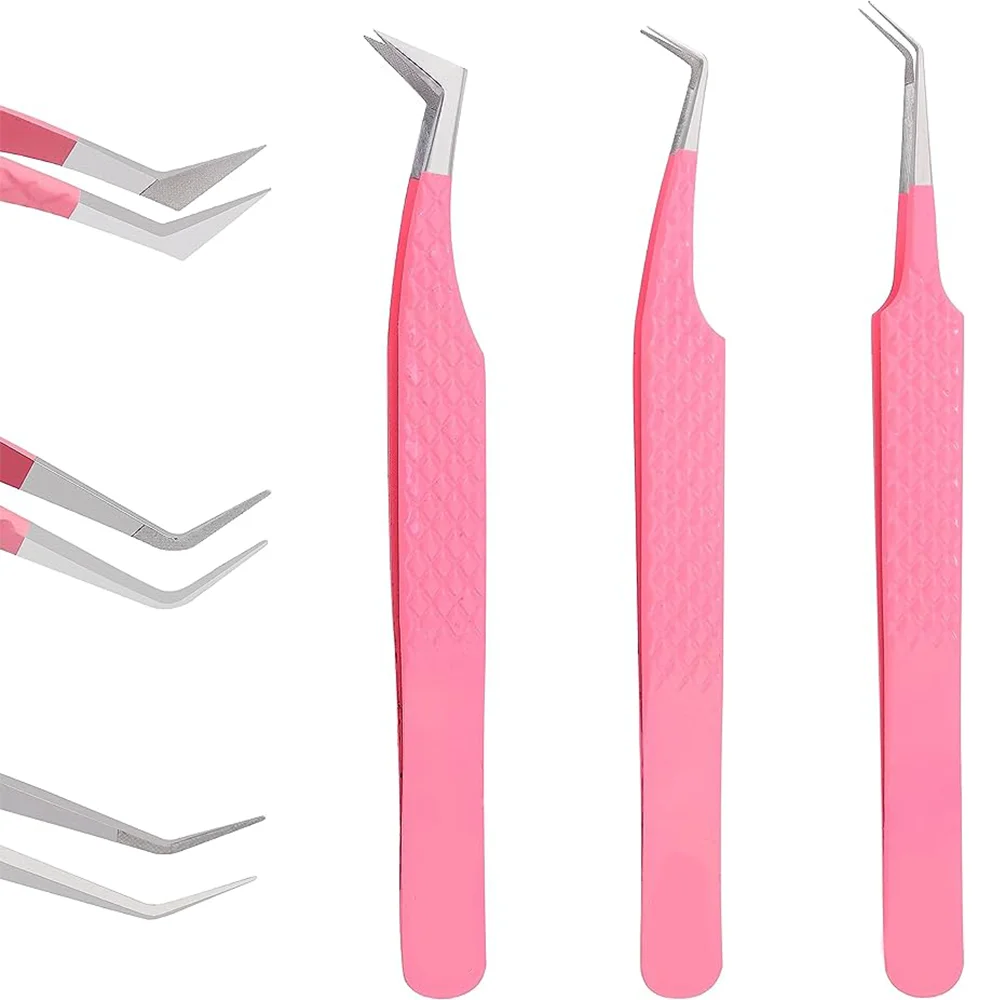 Lab Different Types Blunt End Straight Stainless Steel Tweezers