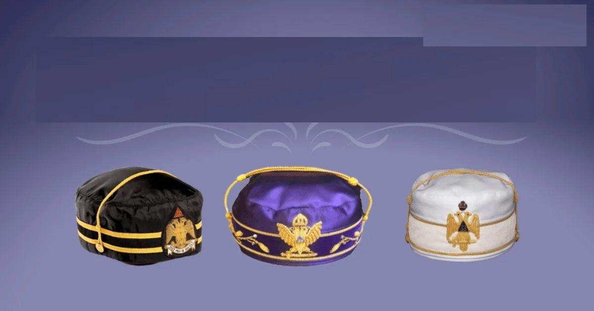 Masonic 33rd Degree Crowns Scottish Rite 33rd Cap Masonic 33rd Degree ...