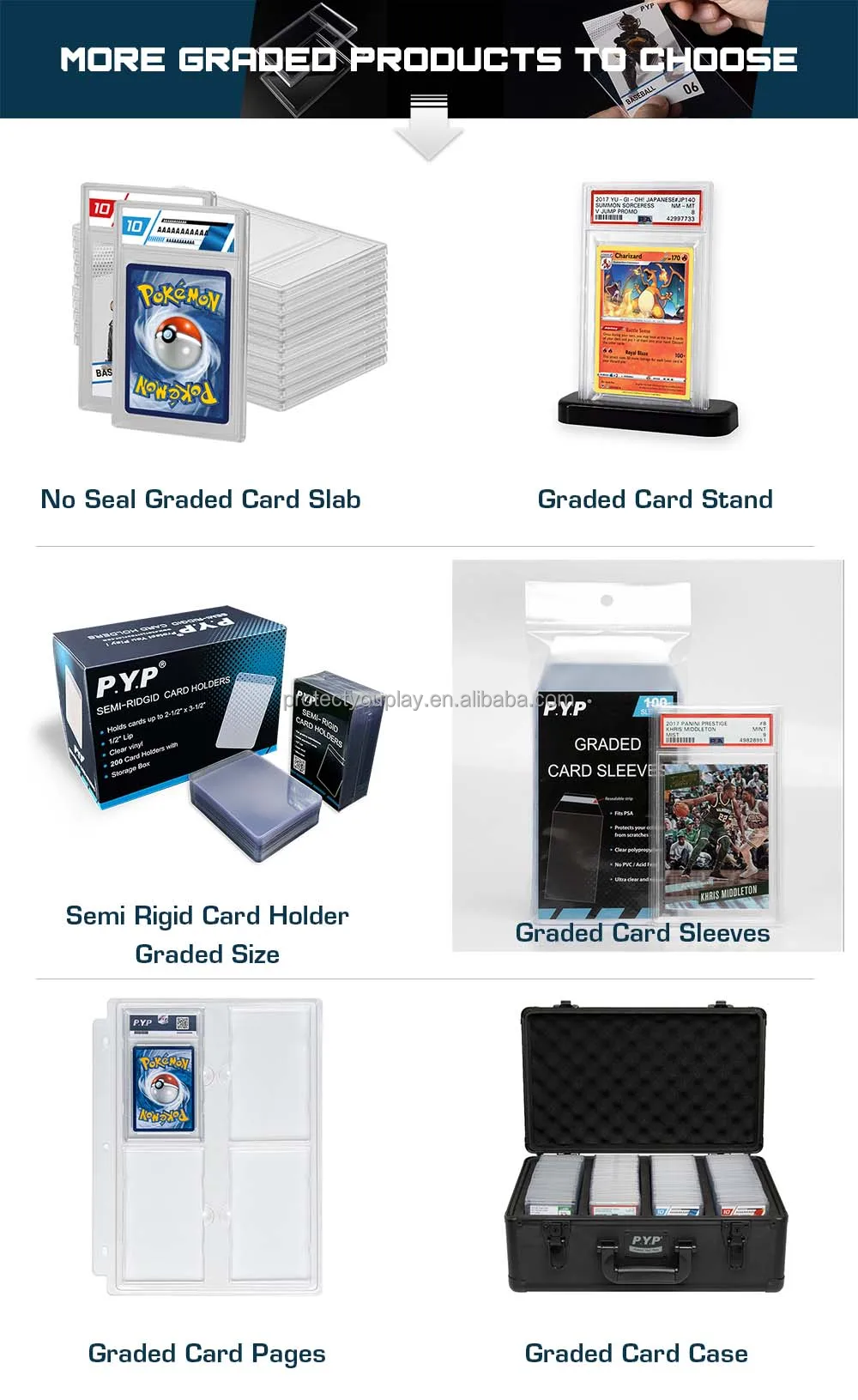 Semi Rigid Card Holders - Grading Size 200ct - Buy Card Saver 1,Semi ...