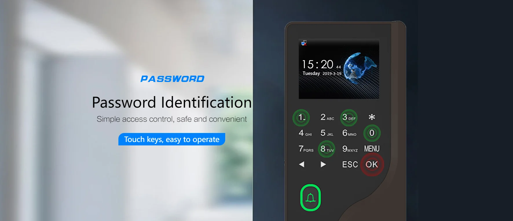 Biometric Fingerprint Access Control And Time Attendance