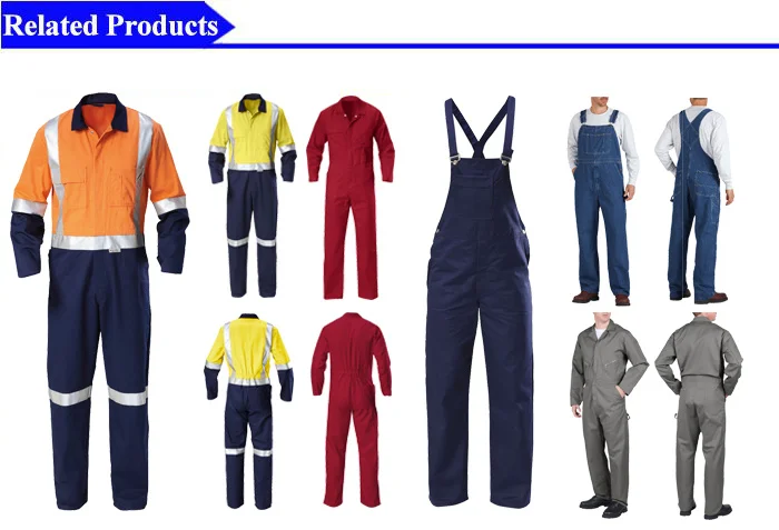 Flame Retardant Coverall Dupont Nomex Overall Safety Workwear for Oil ...