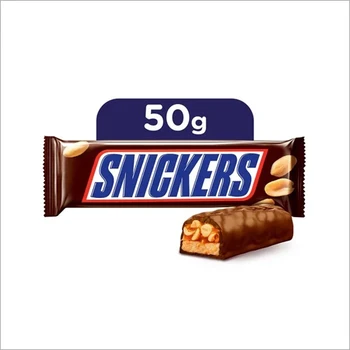 Hot Snickers Peanut Sandwich Chocolate Bar 24*51g Energy Bar Boxed ...