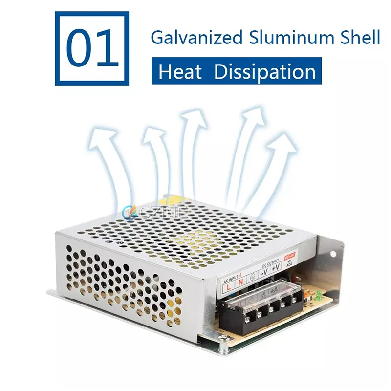 Power Supply Units 5V 12V 24V 36V 48V 15W 25W 35W 50W 100W 150W 200W ...