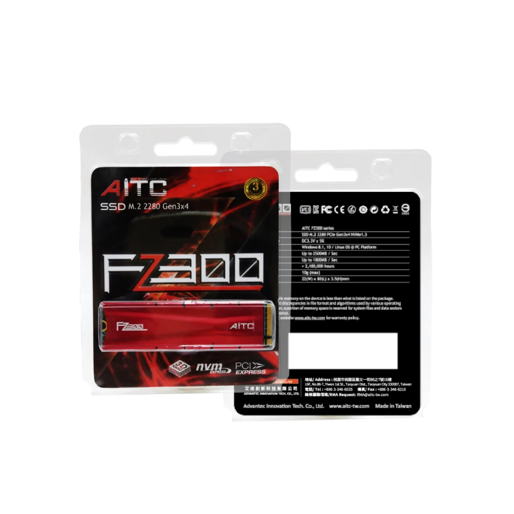 [AITC OEM] Internal SSD M.2 OEM PCIe Gen4x4 NVMe 2.0 512GB 1TB 2TB 4TB Dramless for Desktop and ...