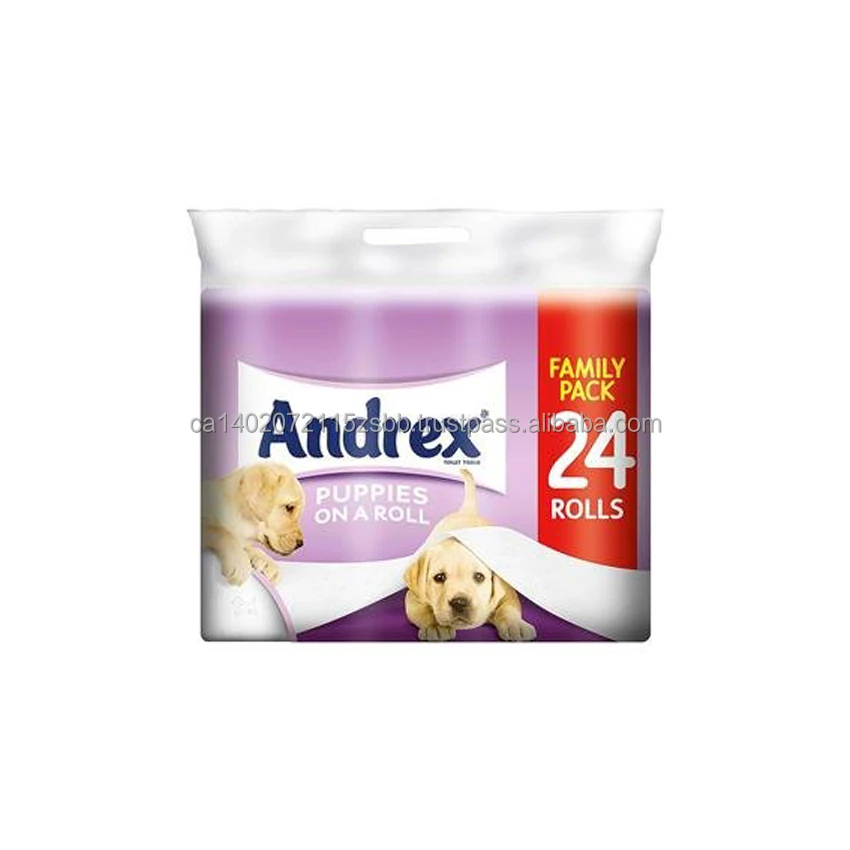 Andrex Quilts Quilted Toilet Paper - 36 Toilet Roll Pack - 25% Thicker ...