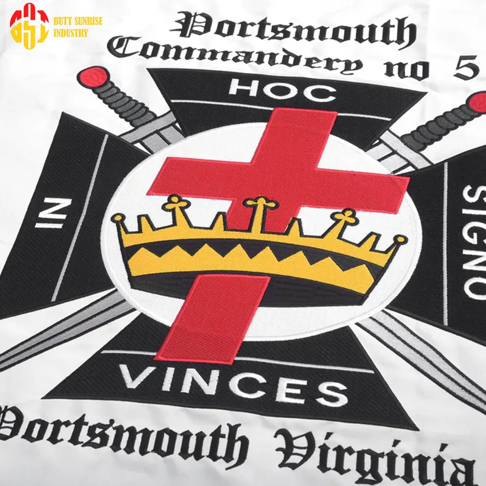 Knights Templar Commandery Banners For Sale Customized Masonic Regalia ...