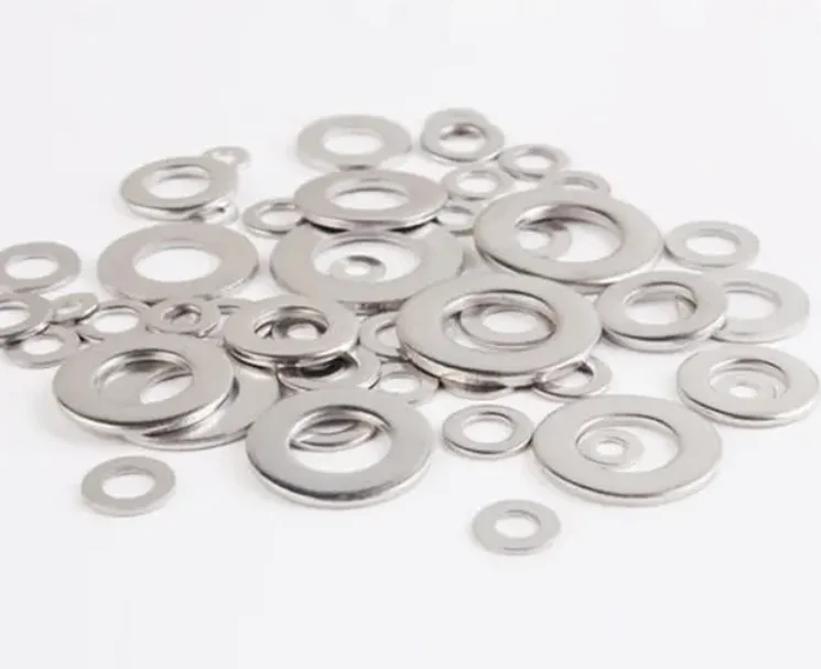Din125 Din9021 Metal Flat Washers High Precision M4 M6 M8 M16 Flat Gasket Washer Stainless Steel ...