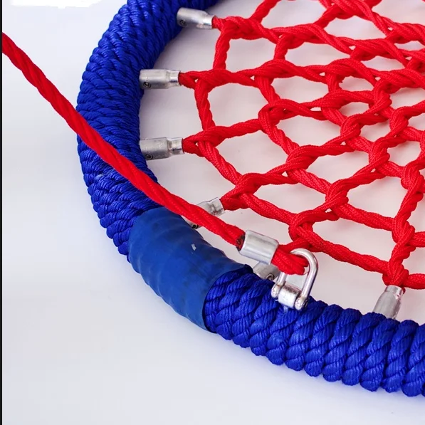 Multicolor Bird Nest Swing - Safe & Fun Playground Equipment