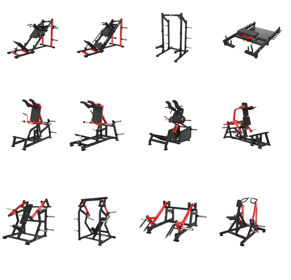 High Quality Plate Loaded Seated Row Machine for Back Press Commercial ...
