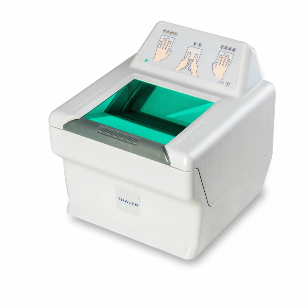 Thales Dactyscan 84c Fingerprint Optical Sensor USB Wired Slap Scanner ...