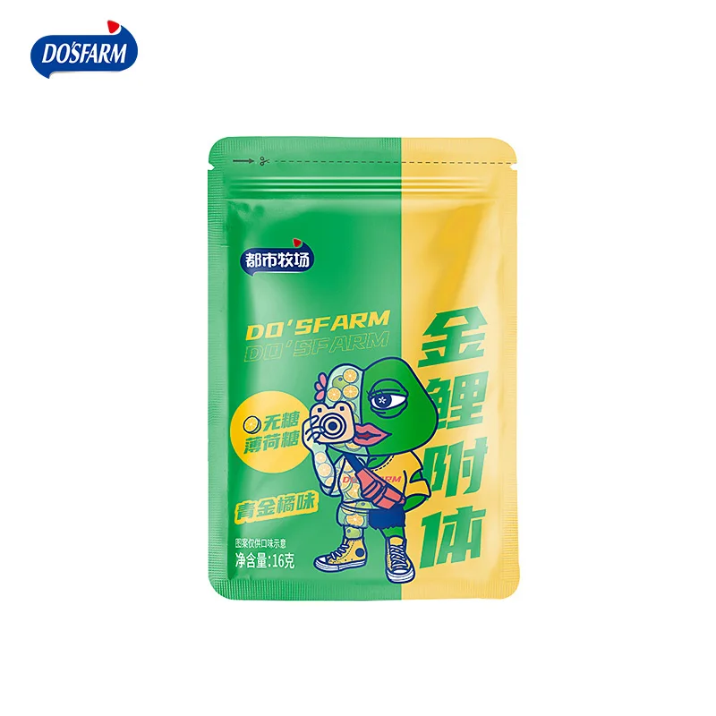 Dosfarm Custom Mints The Frog Sugar-free Mints Candy Mints Bulk Trader ...