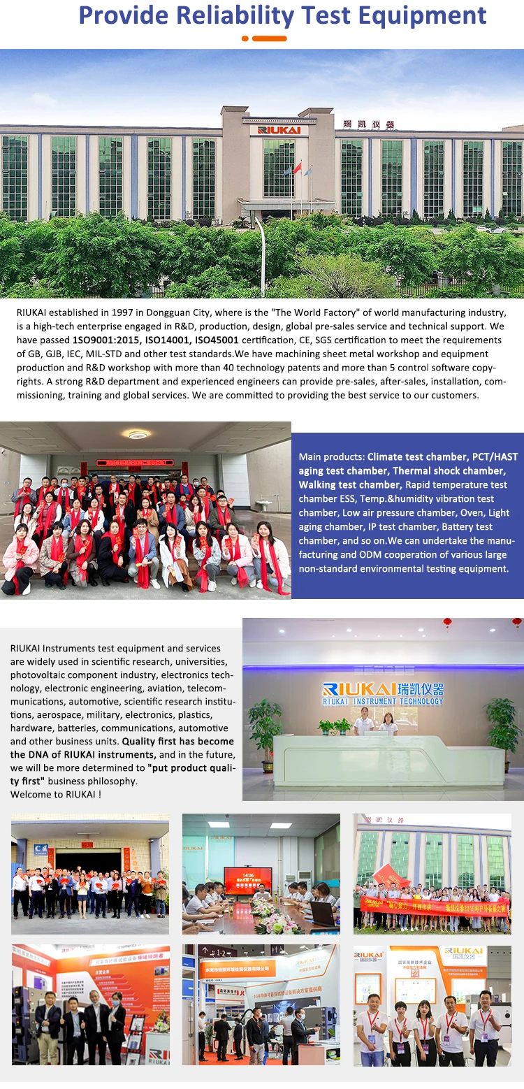 Adjustable 408l Rapid-rate Cycle Temperature Test Chamber Battery ...