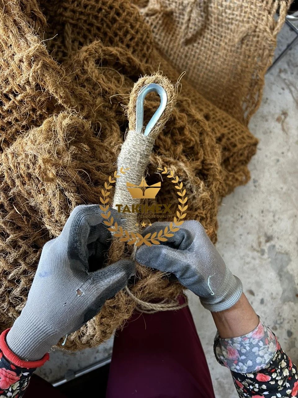 100% Natural Pergola COIR SHADE SAIL - Ideal for Beach & Resort