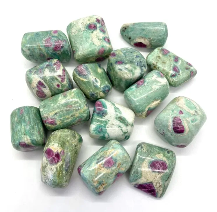 Wholesale Bulk Ruby Fuchsite Tumbled Stones Polished Ruby Fuchsite ...