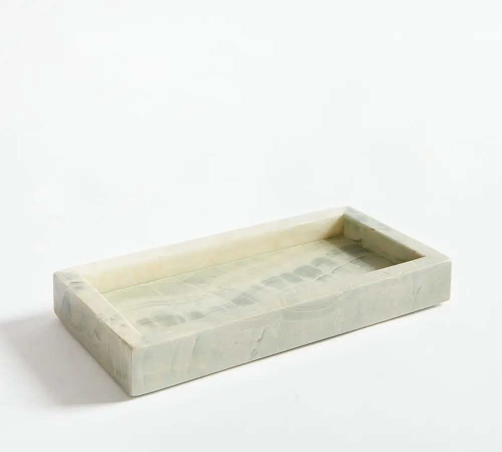 Onyx Marble Rectangular Trays - Elegant Serving Solutions