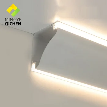 Apex Angle Install Aluminum Diffuser Extruded Channel Profile Without ...