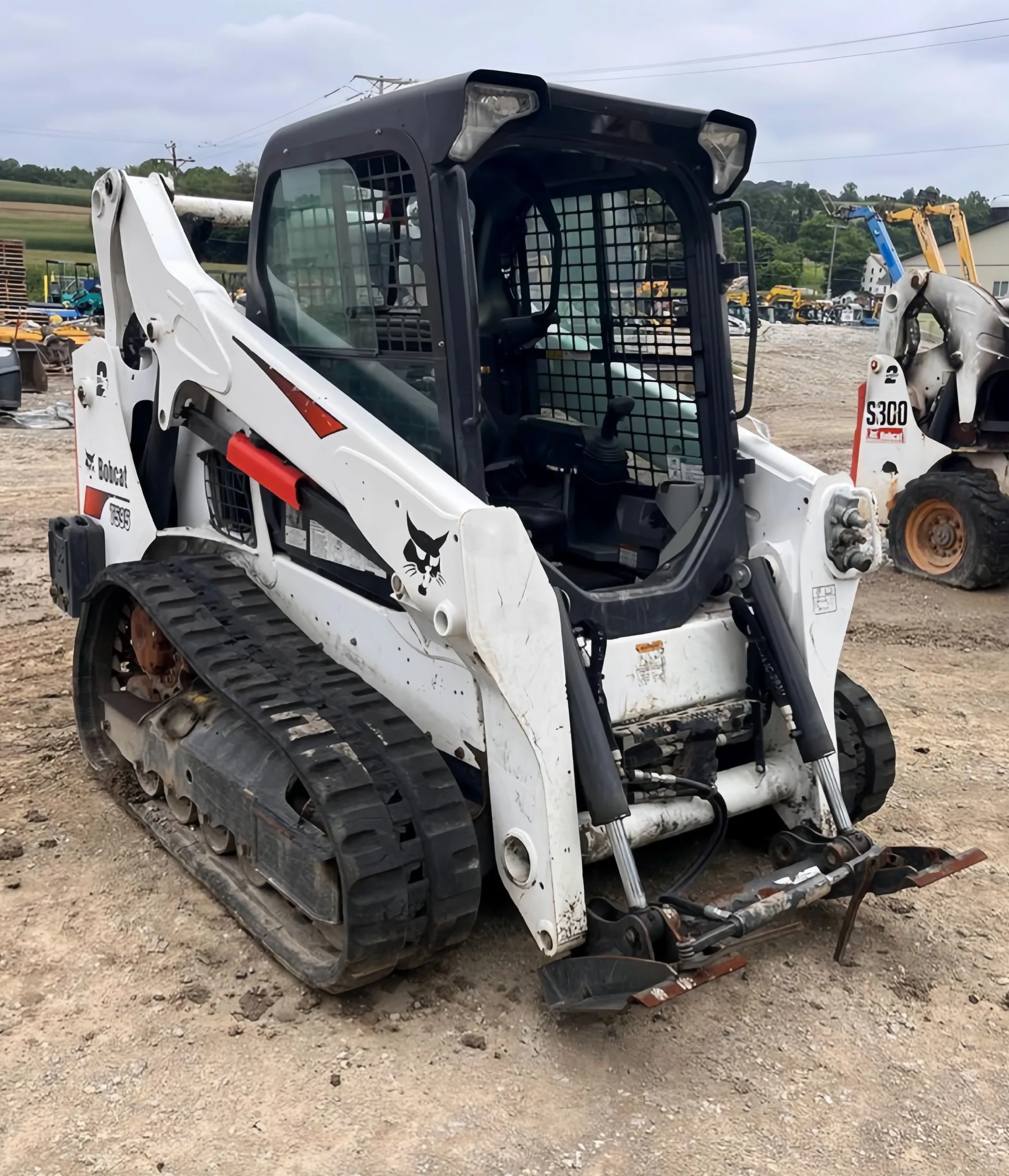 Famous Machine Bobcat T595 Track Skid Steer Loader With Full Inspection ...