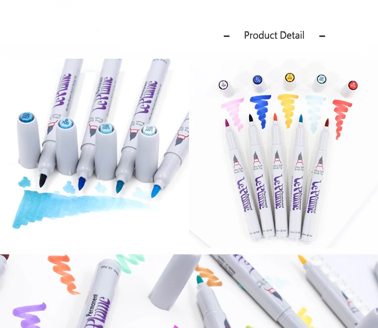 Marvy Uchida Alcohol Based Art Brush Marker Set - 12/24/36/72/144 ...