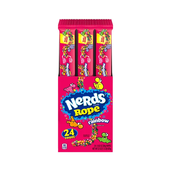 Nerds Gummy Clusters Candy Rainbow Resealable 8 Ounce Bag - Buy Nerds ...