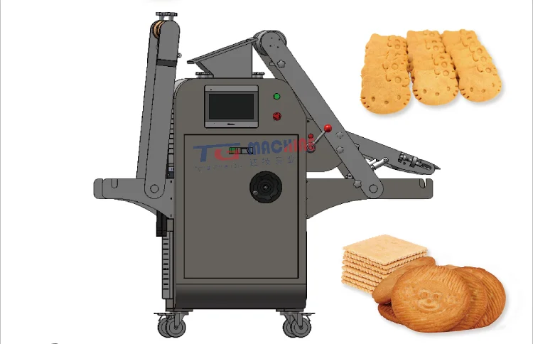 High Capacity Automatic Wafer Biscuit Making Machine Cookie Making ...