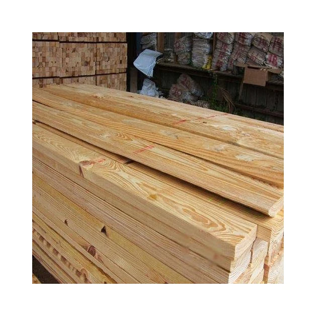 Factory Unfinished Solid Wood Plank Blocks Pine Lumber Board Timber ...