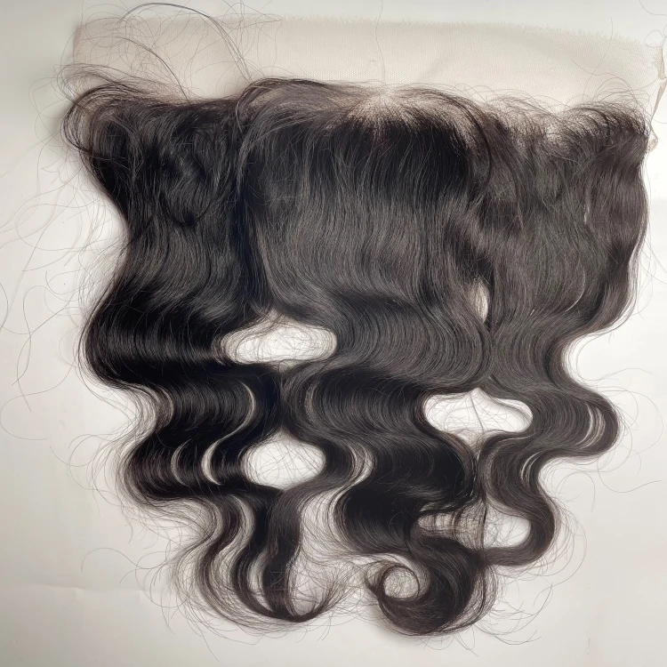 Top Product Vietnamese Hair Soft Black Color Body Wave Frontal Hd ...