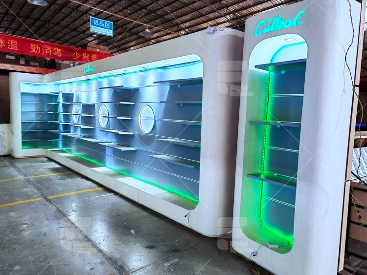 Tobacco Shop Display Furniture Hookah Showcase Smoke Shop Display ...