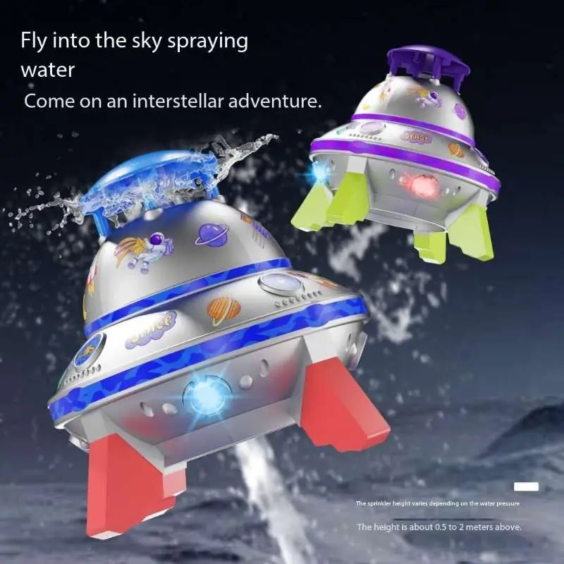 UFO Hydro-Powered Plastic Water Rocket Launcher High-Flying Fun Beach ...