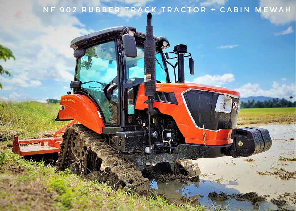 160HP Crawler Tractor With Tank Tracks - Durable Gear Drive for Farming ...
