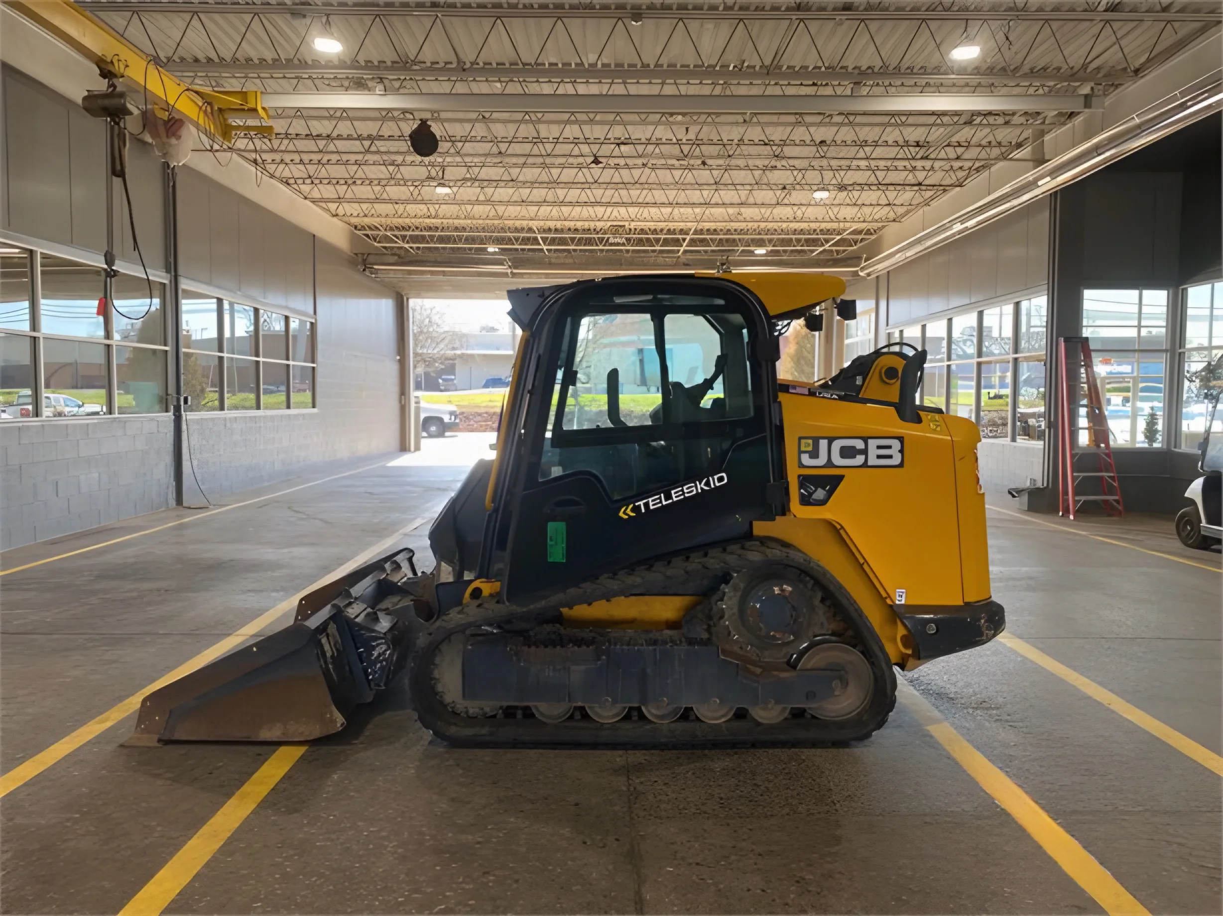 Used 2018 JCB 3TS-8T Skid Steer EPA Approved Bobcat T595 Skid Steer ...