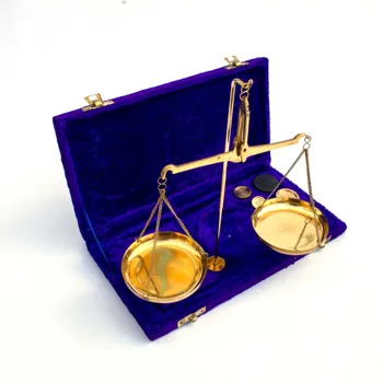 Antique Weight Balancing Scale Showpiece Nautical Decor Gift Small ...