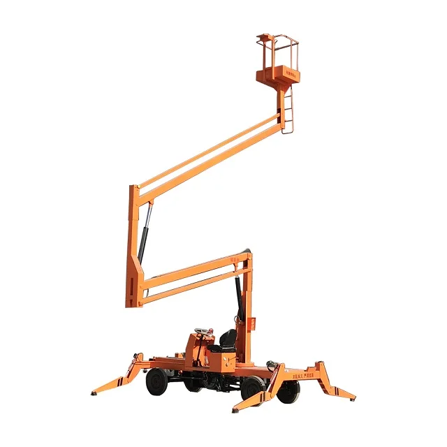 Available Crawler Self Elevator Driving Boom Aerial Cherry Picker Boom ...