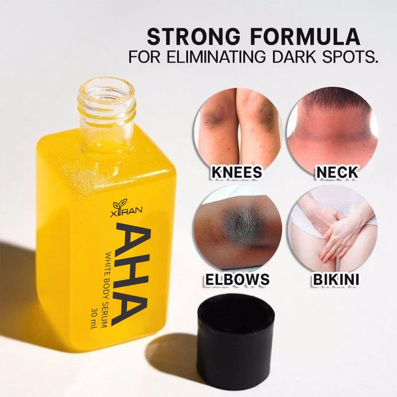 Private Label AHA Whitening Body Serum Reduces Dark Spots, Pigmentation ...