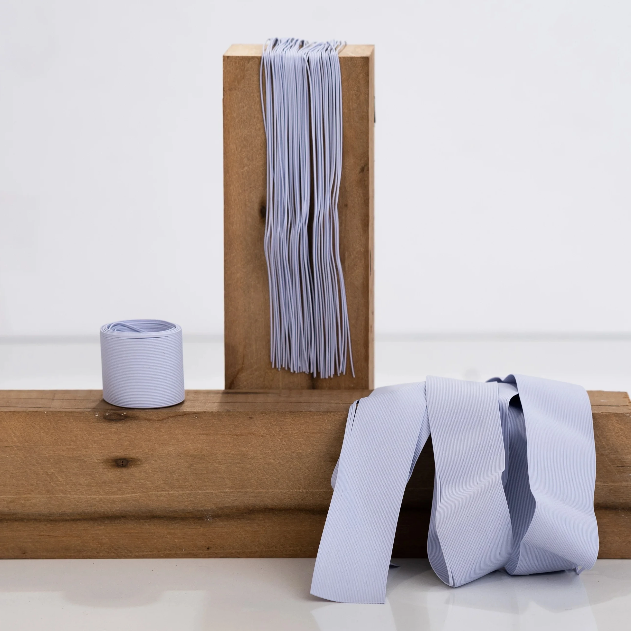 White/black Color Custom Size Rubber Thread/latex Thread/uncovered ...