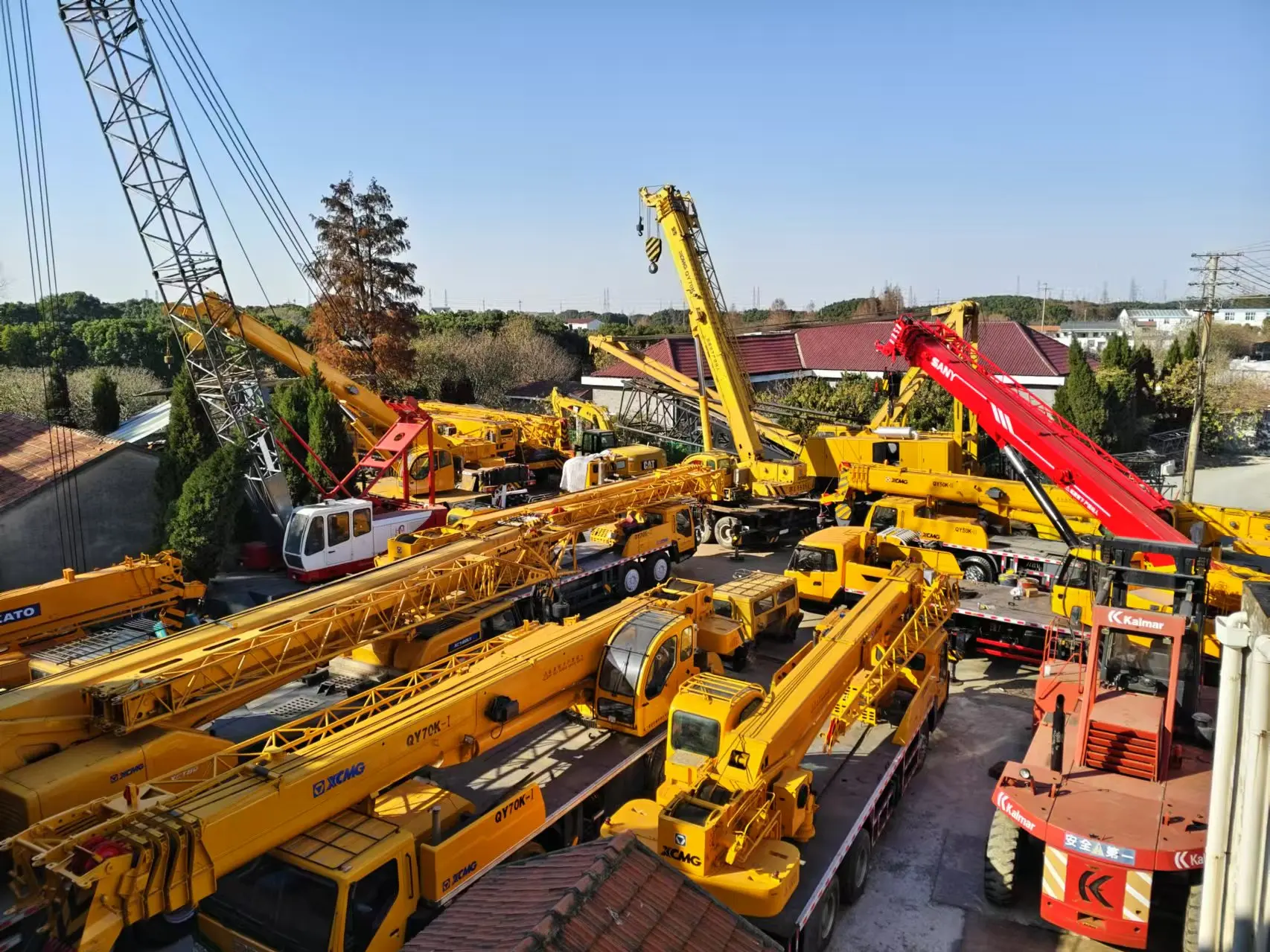 SANY STC750 truck crane All Ground Mobile Truck Crane with Good Quality ...