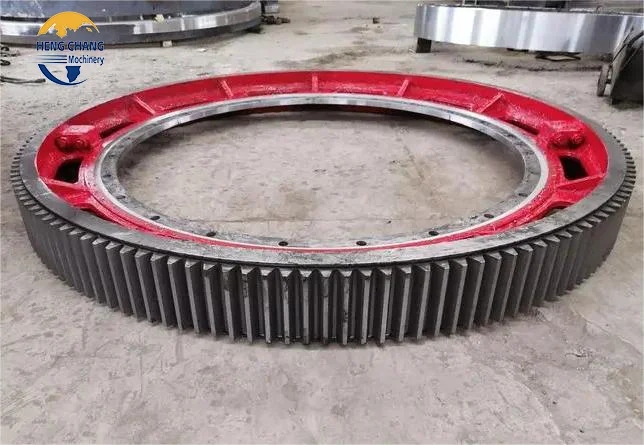 Large Diameter Iron 120c Outer Gear Ring With 18 Teeth Large Custom ...