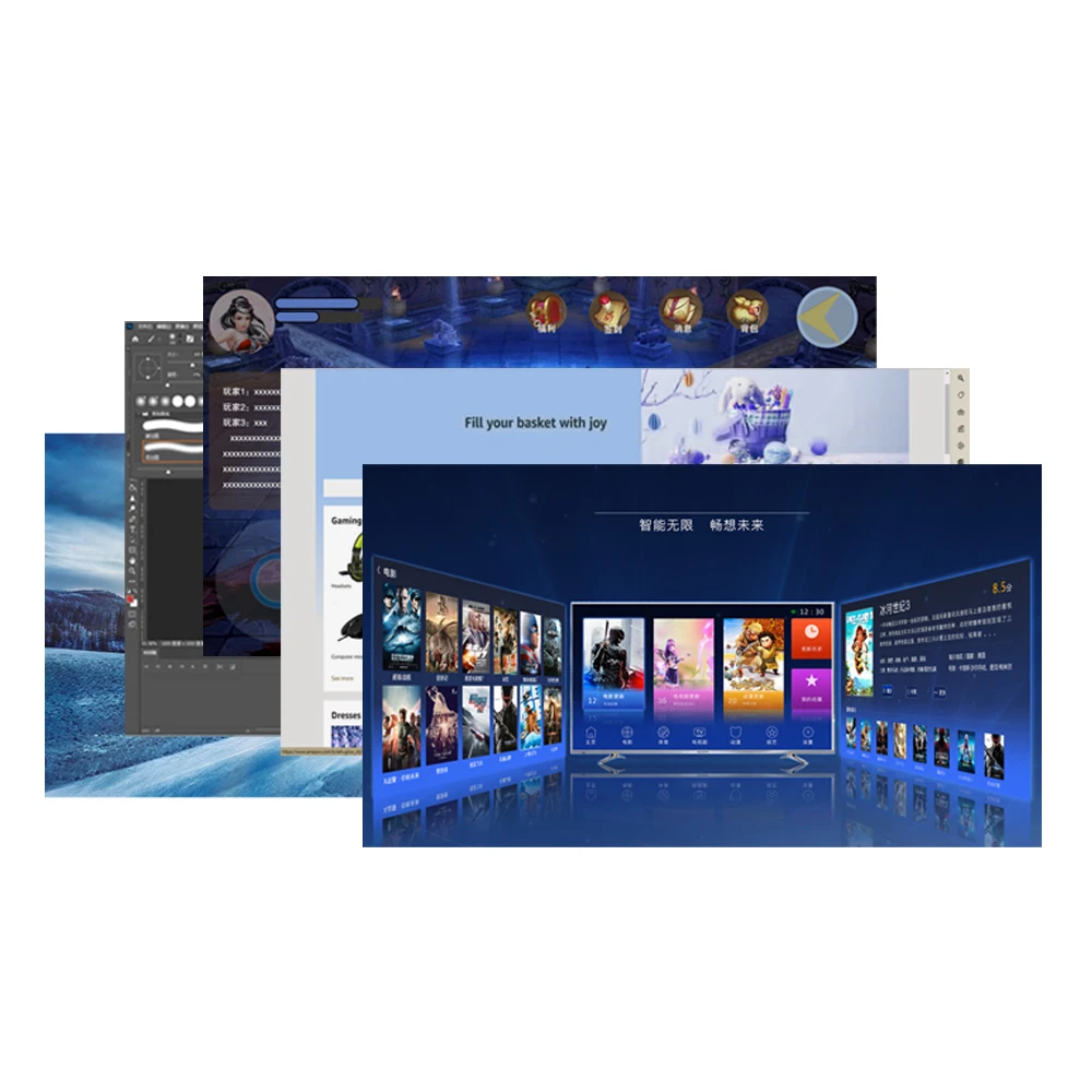 Factory Wholesale Monitor 23.8 Inch Screen Desktop Hd 4k Led 75hz Lcd ...