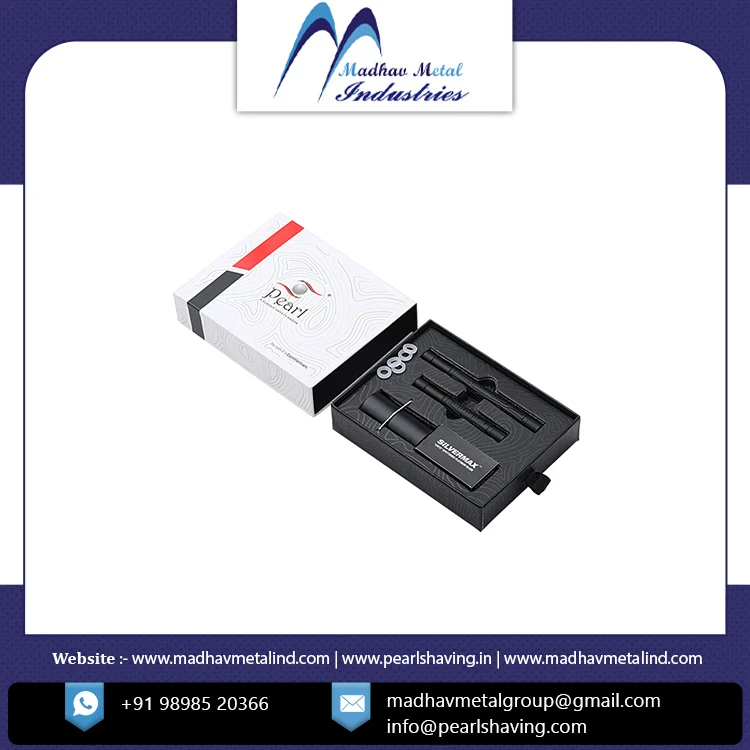 Traditional Double Edge Butterfly Opening Safety Razor For Men In Long ...