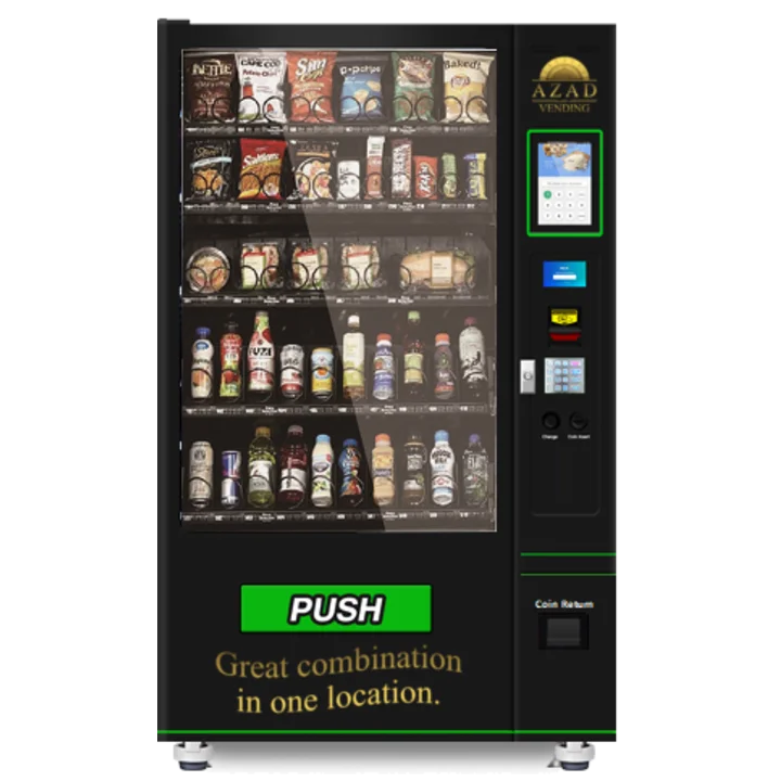 Instant Ramen Instant Noodle Drinks And Snack Vending Machine Touch ...