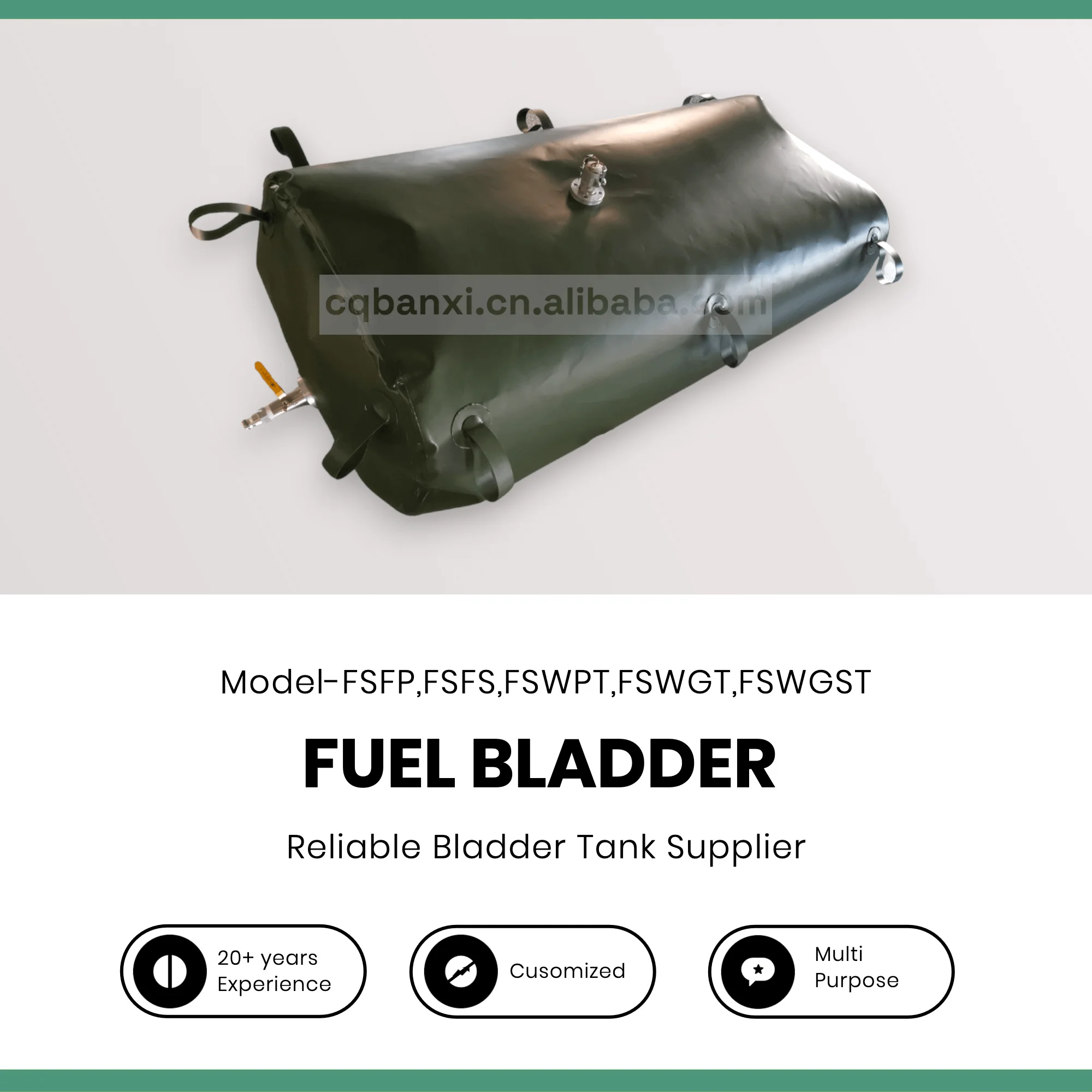 Anti-Uv Marine Fuel Bladder Fuel Bladder Tank for Forestry Operations ...