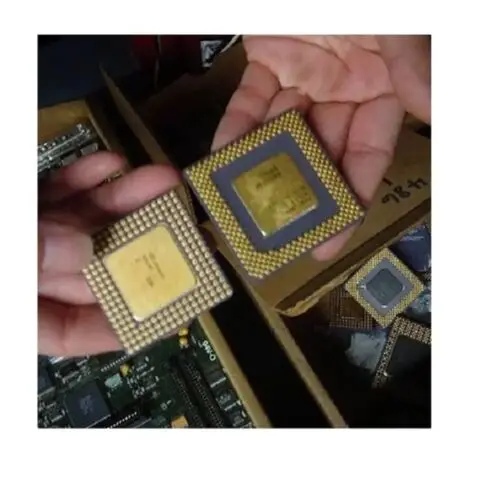 Intel 486 and 386 CPU Ceramic Processors Scrap for Gold Recovery