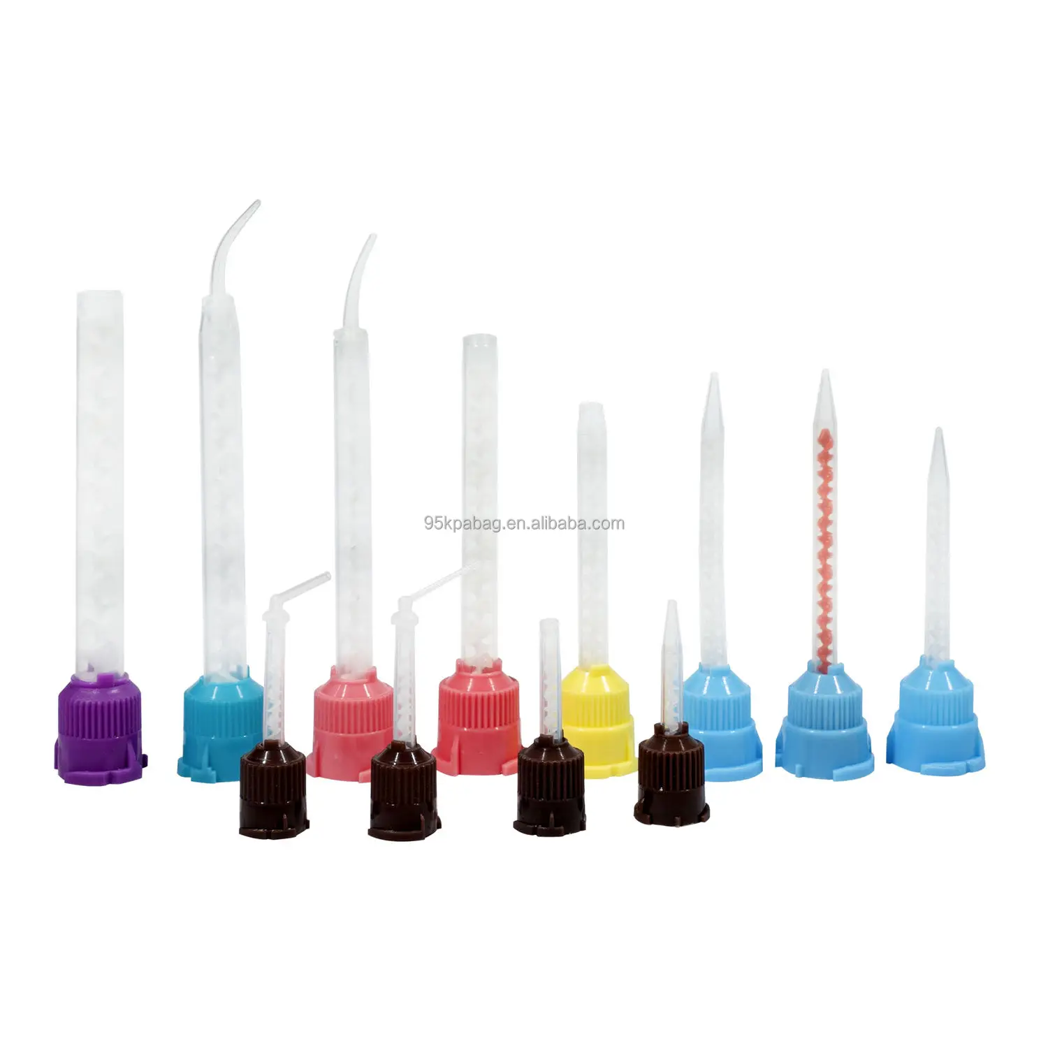 Dental Materials Mixing Tips Disposable Silicone Rubber Impression Head ...