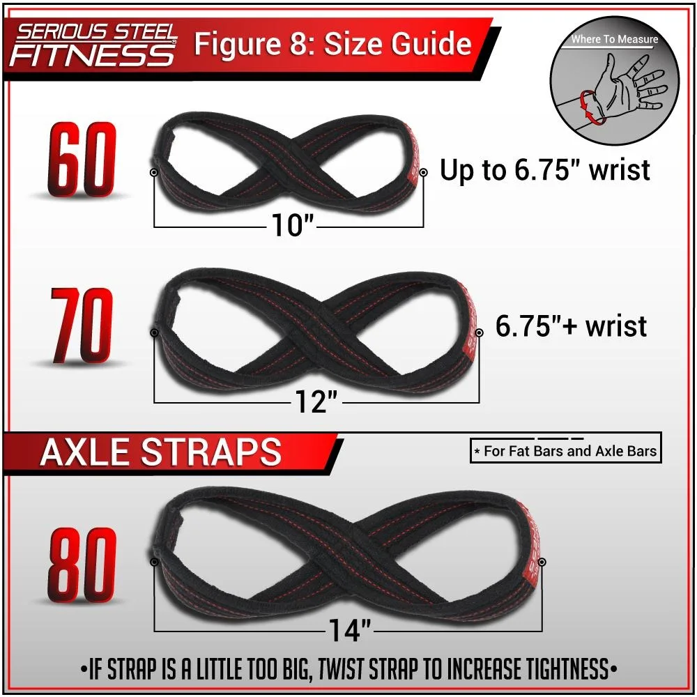Durable High Quality Professional Figure 8 Wrist Straps Padded Cuff for ...